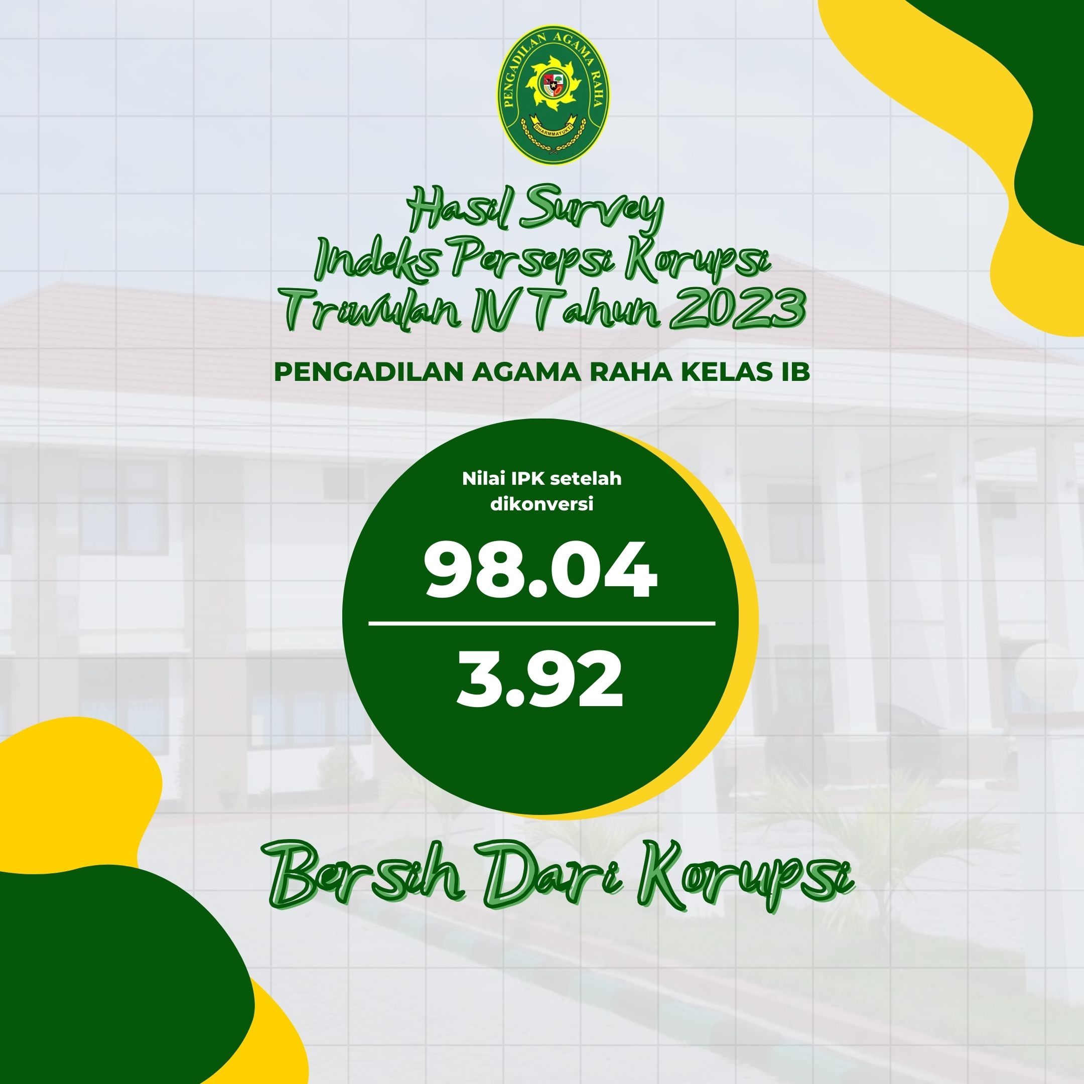 PENGADILAN AGAMA RAHA KELAS 1B - Home || Halaman Utama